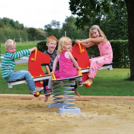 Spielplatz Wippe Pony